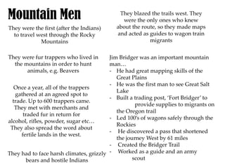 History Revision - American West | PPTX