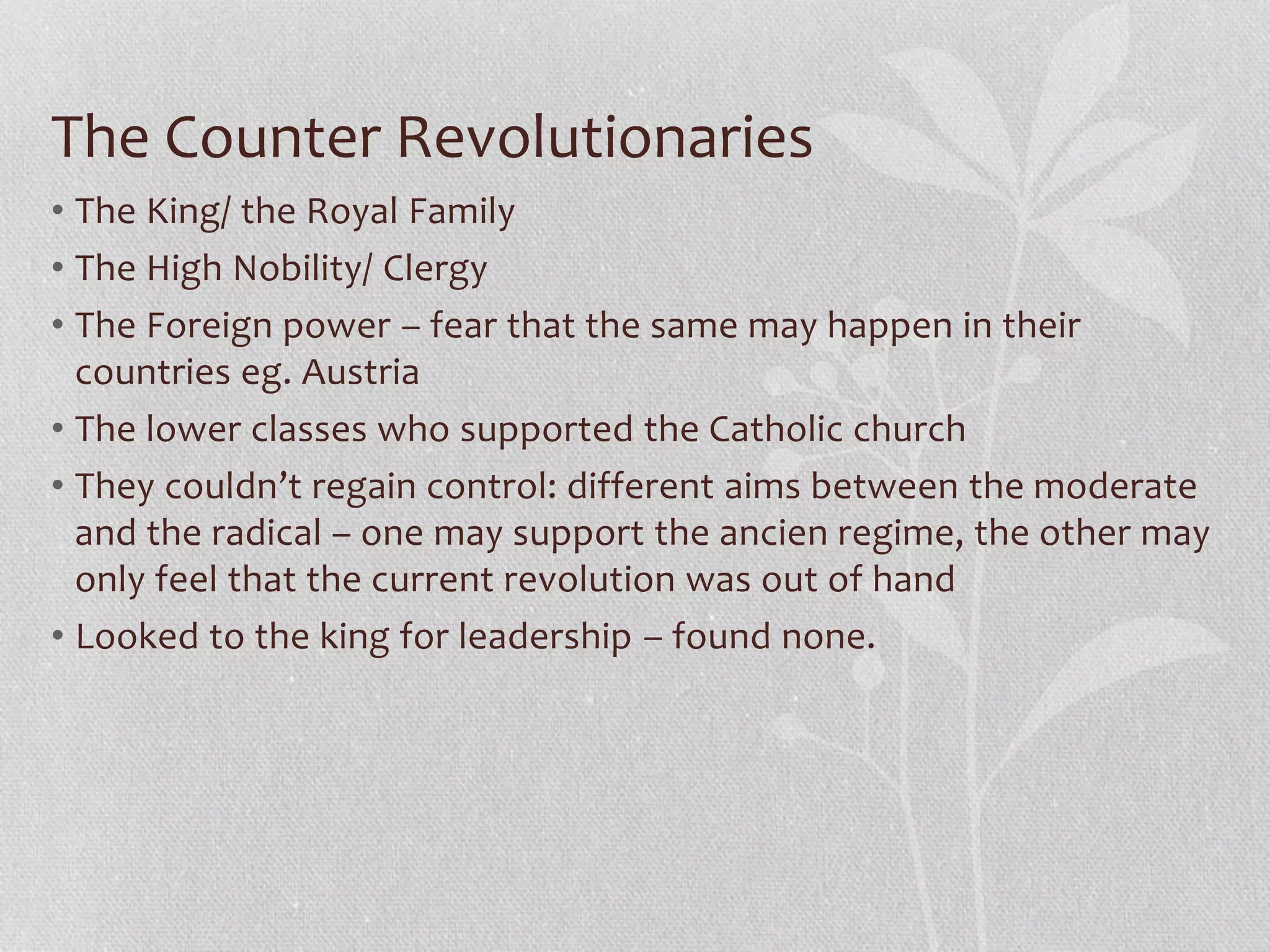 The French Revolution - AS Level History | PPTX