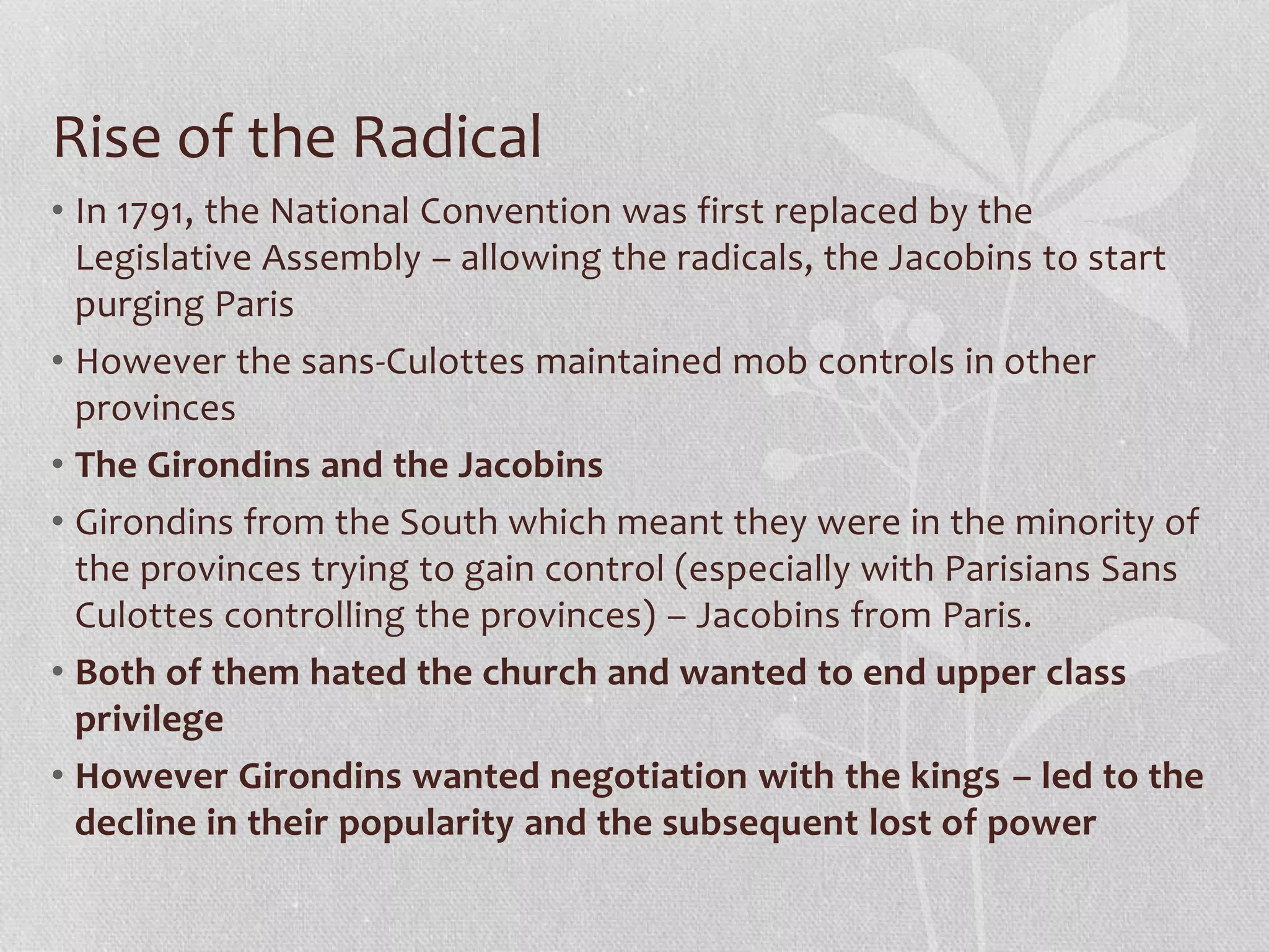 The French Revolution - AS Level History | PPTX