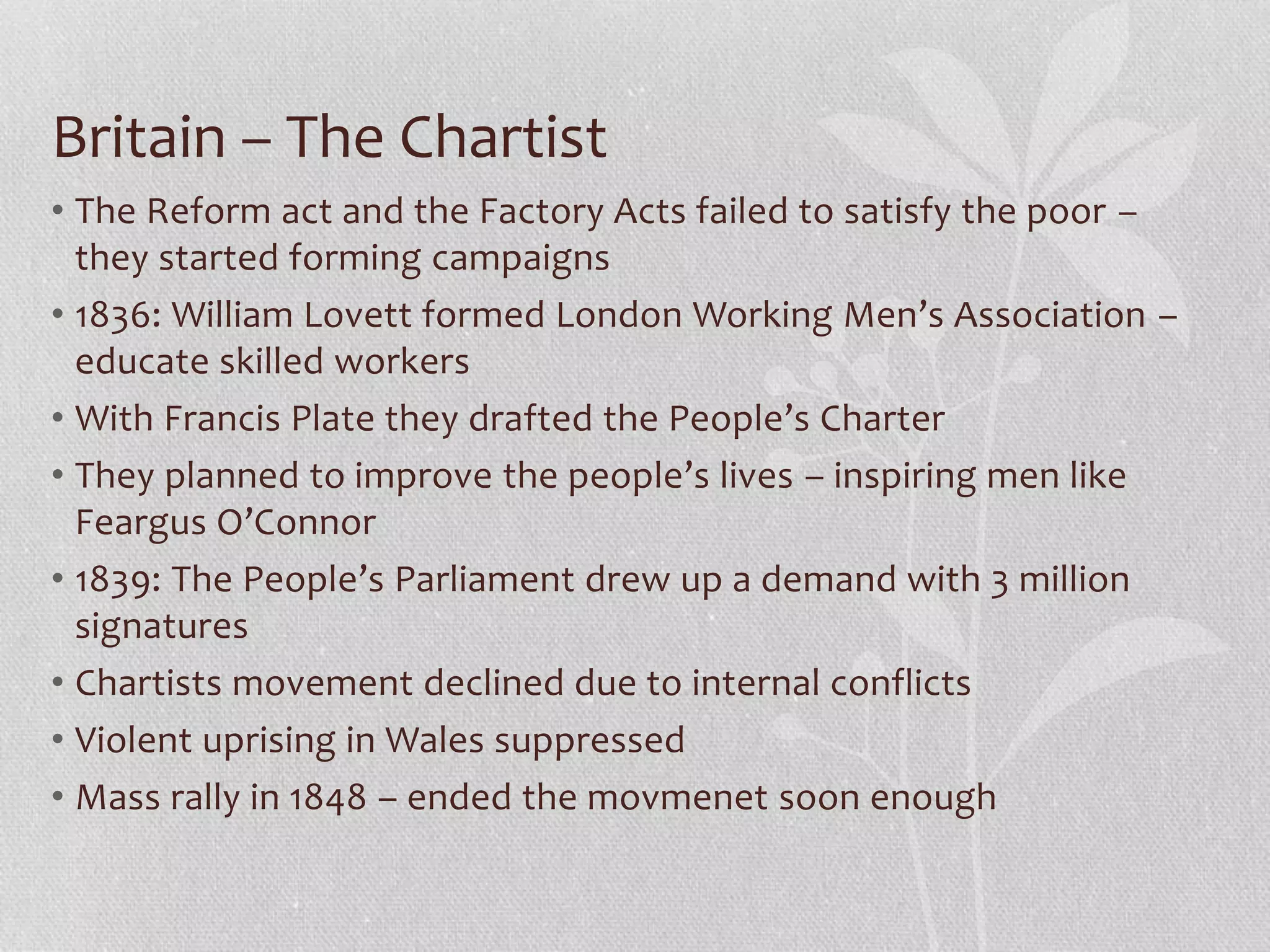 The Industrial Revolution - AS Level History | PPTX