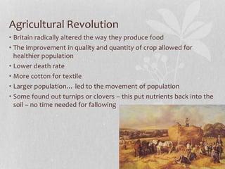 The Industrial Revolution - AS Level History | PPTX