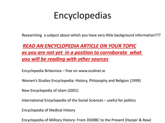 History rsr from the idea to sources history teachers of ireland ...