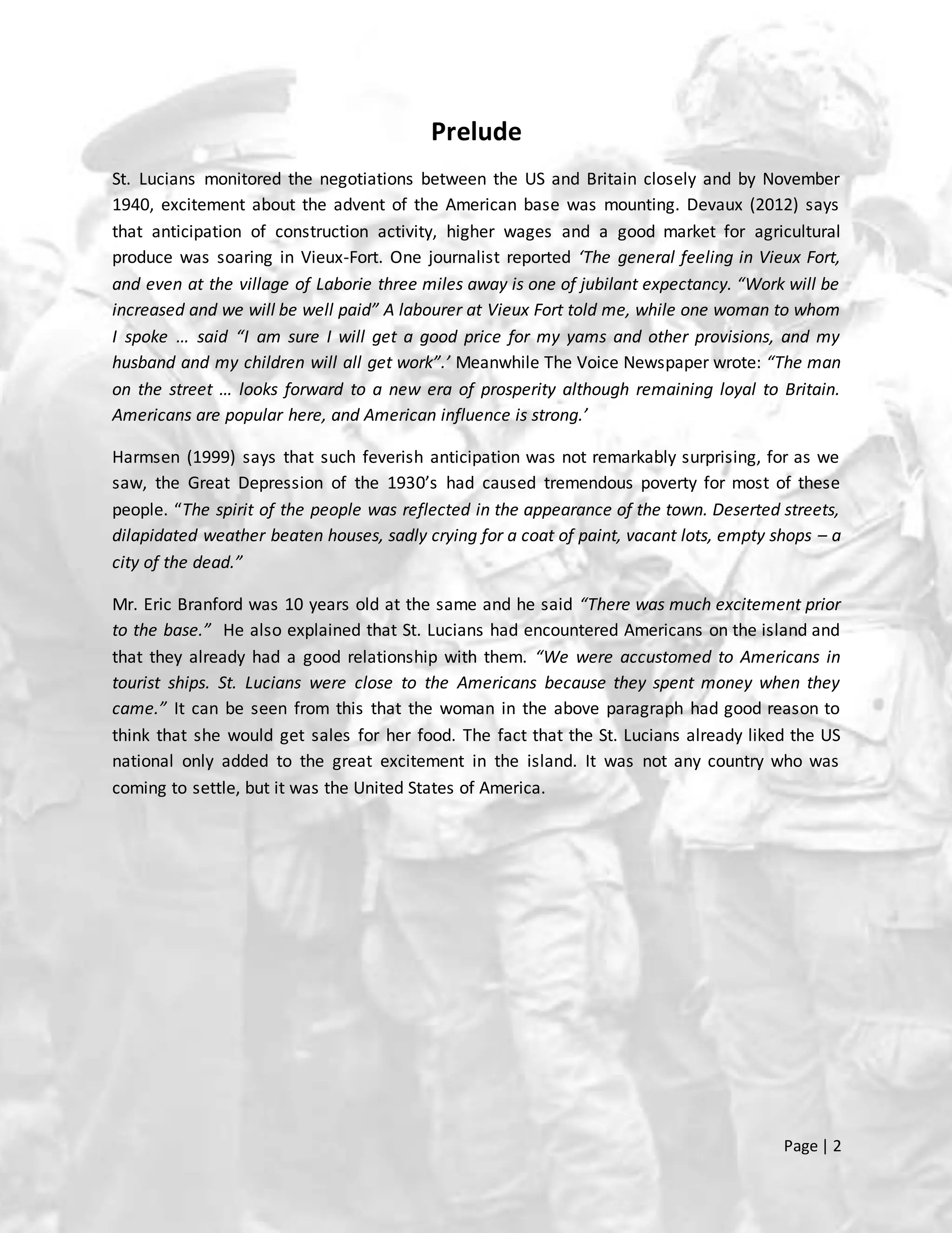 CSEC History SBA | DOCX