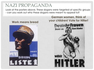 History - the appeal of the nazis (from bbc history) | PPT