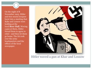 History - the munich putsch of 1923 (from bbc history) | PPT