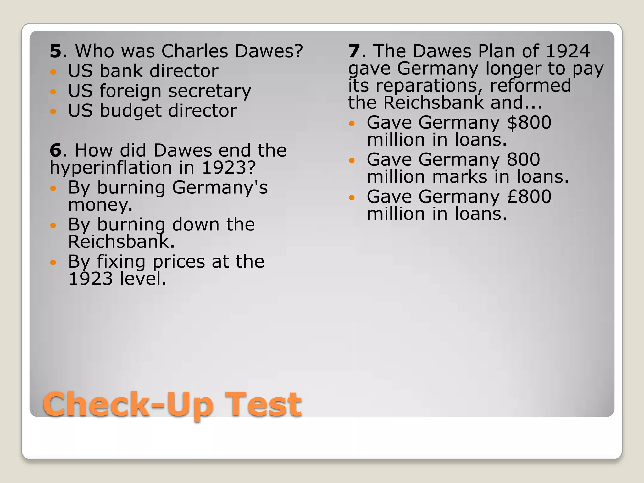 History - how did the weimar republic survive (from bbc history) | PPT