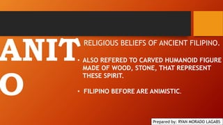 HISTORY OF PHILIPPINE CULTURE DURING PRE-COLONIAL PERIOD | PPTX