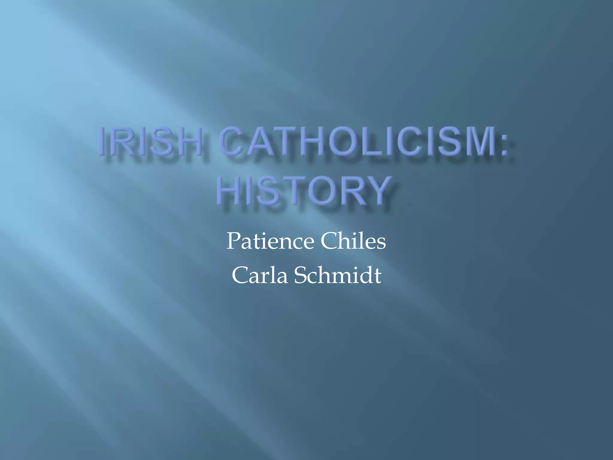 History of Ireland Slides | PPTX