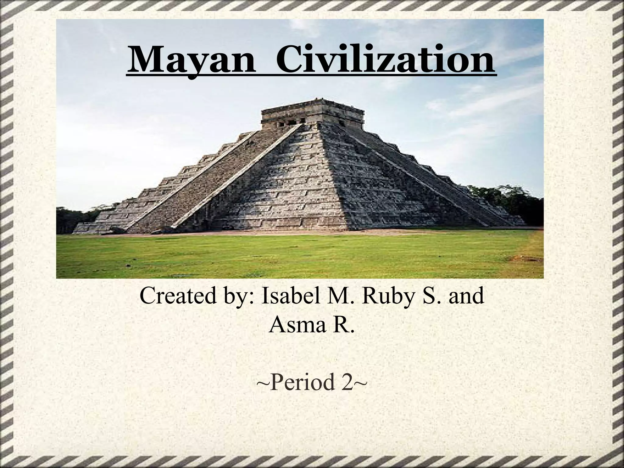 Mayan Slideshow | PDF