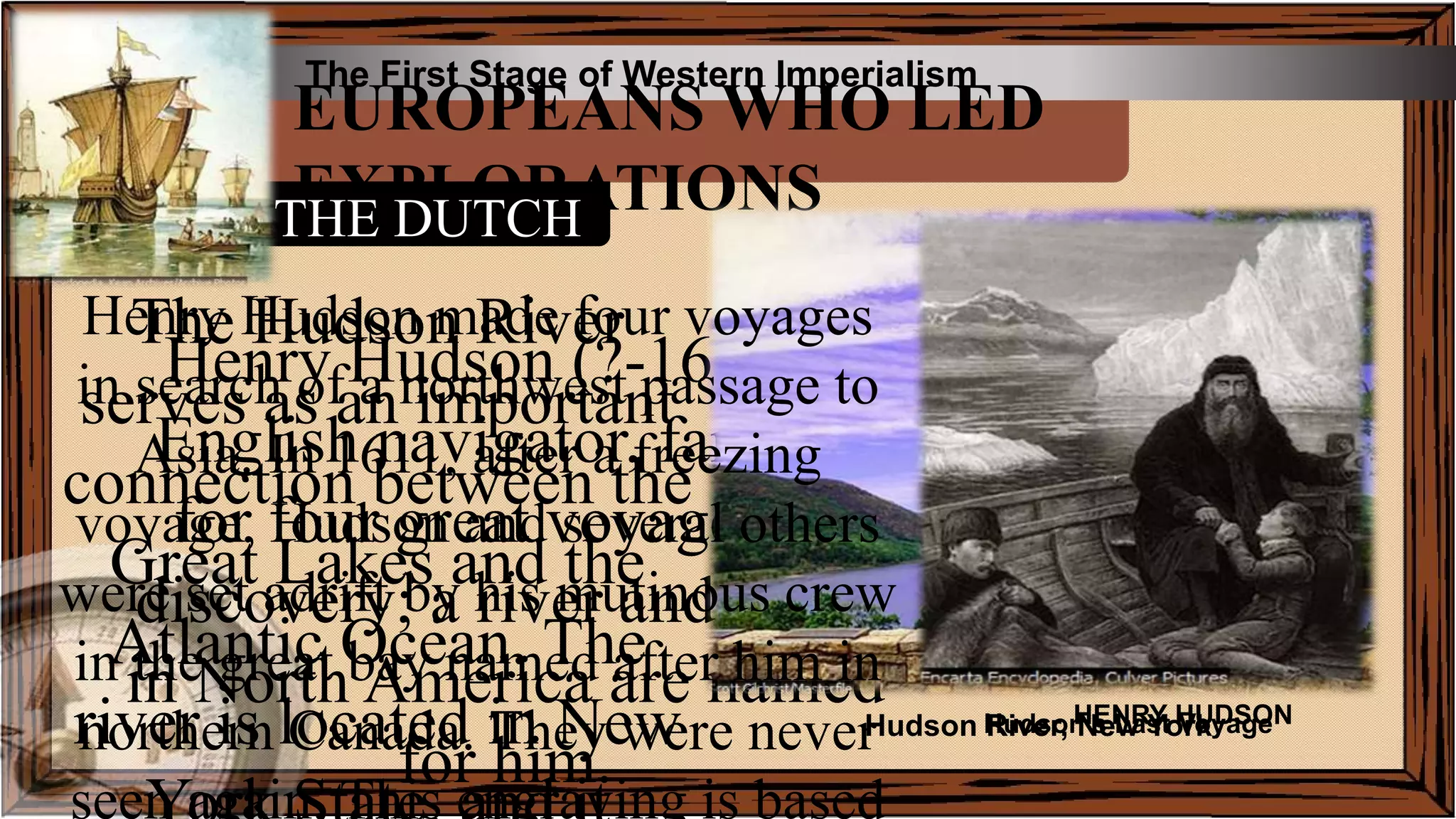 The first stage of western imperialism | PPTX