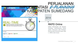 Perjalanan Sistem Informasi Perencanaan Kabupaten Suumedang | PPT