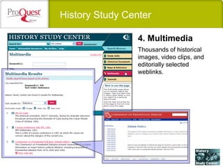History Study Centre Presentation | PPT