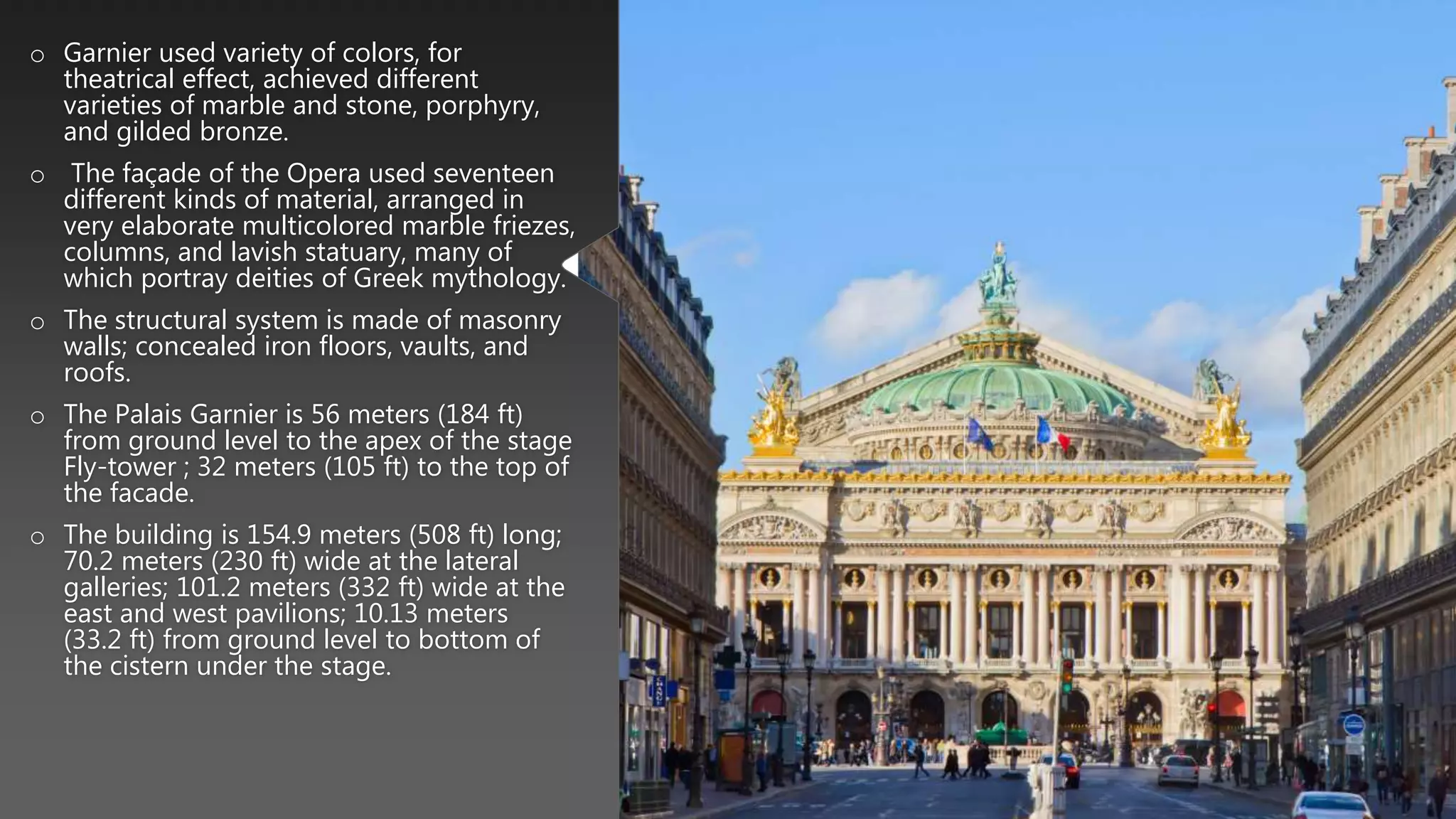 Palais garnier the paRIS OPERA INDUSTRIAL REVOLUTION | PPTX