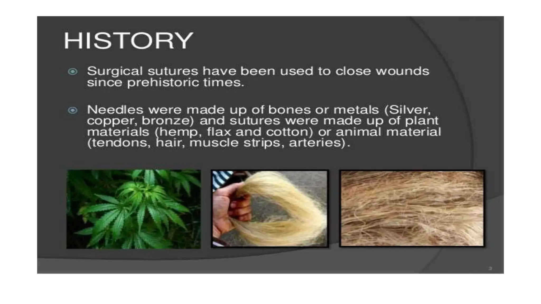 History Suture and how it has impact on surgery | PPT