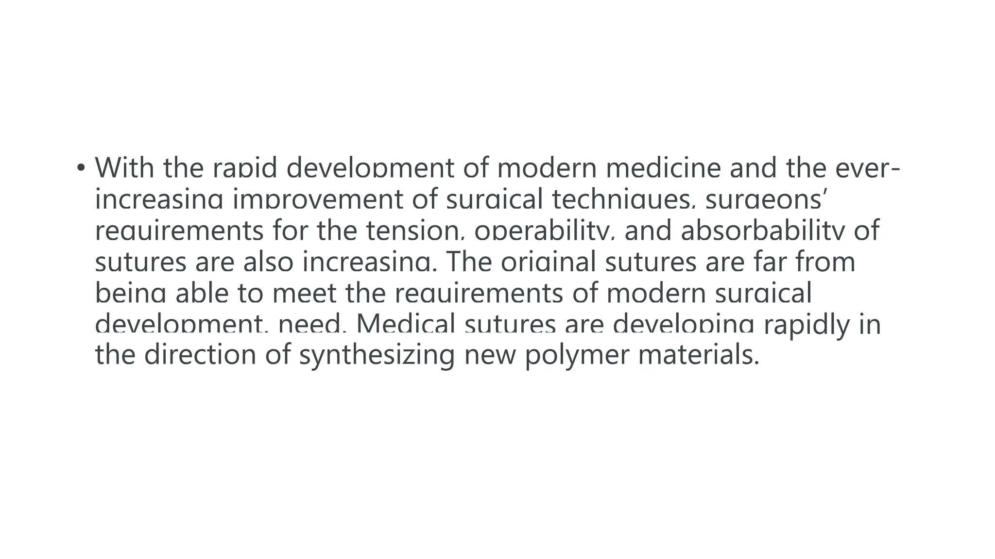 History Suture and how it has impact on surgery | PPT
