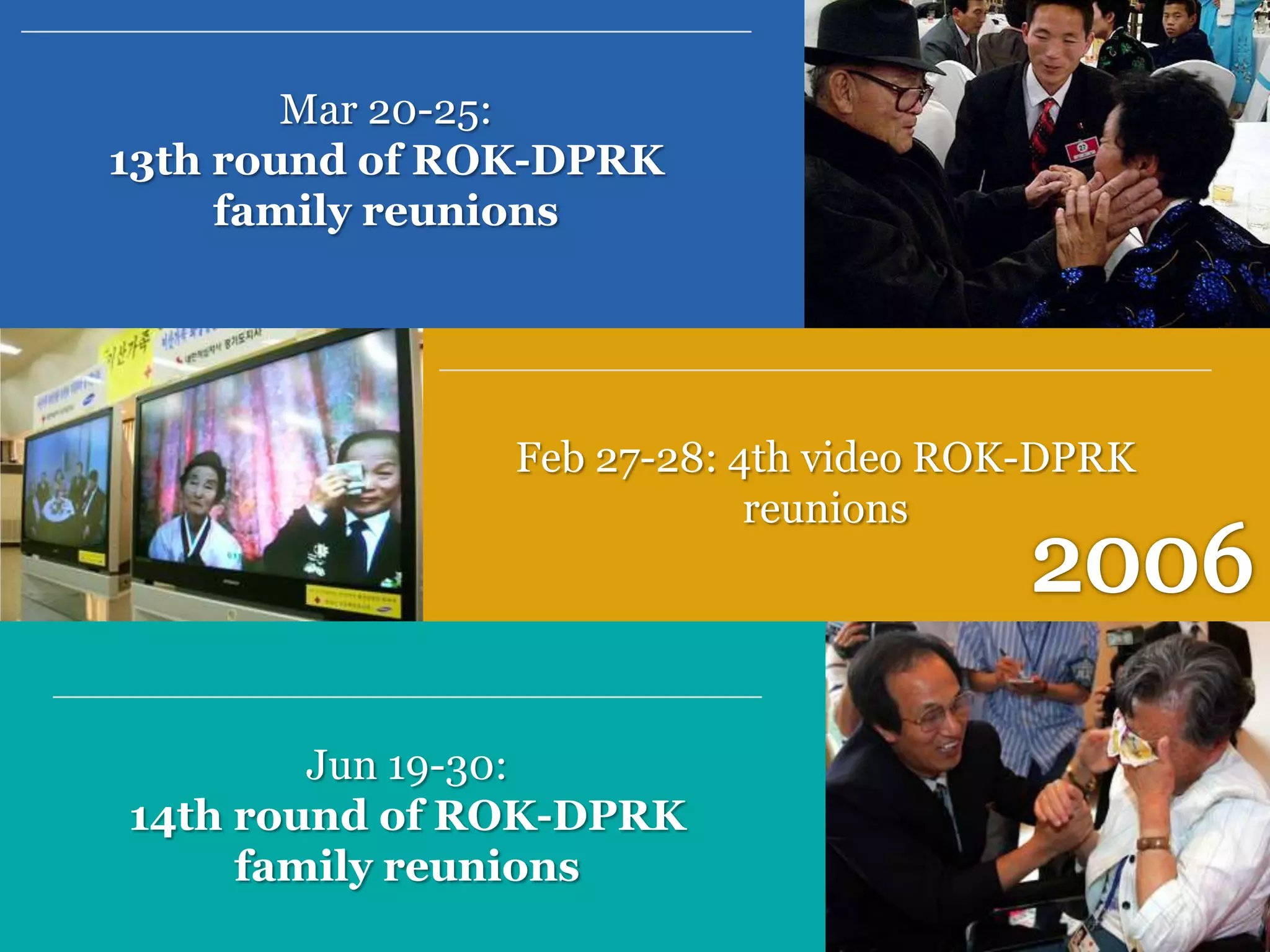 Divided Families' History Gallery 04 | PPT