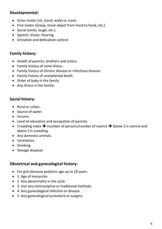 History taking | PDF