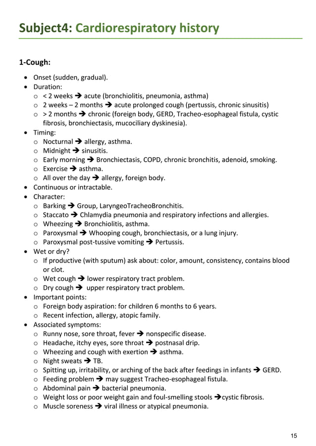 History taking | PDF