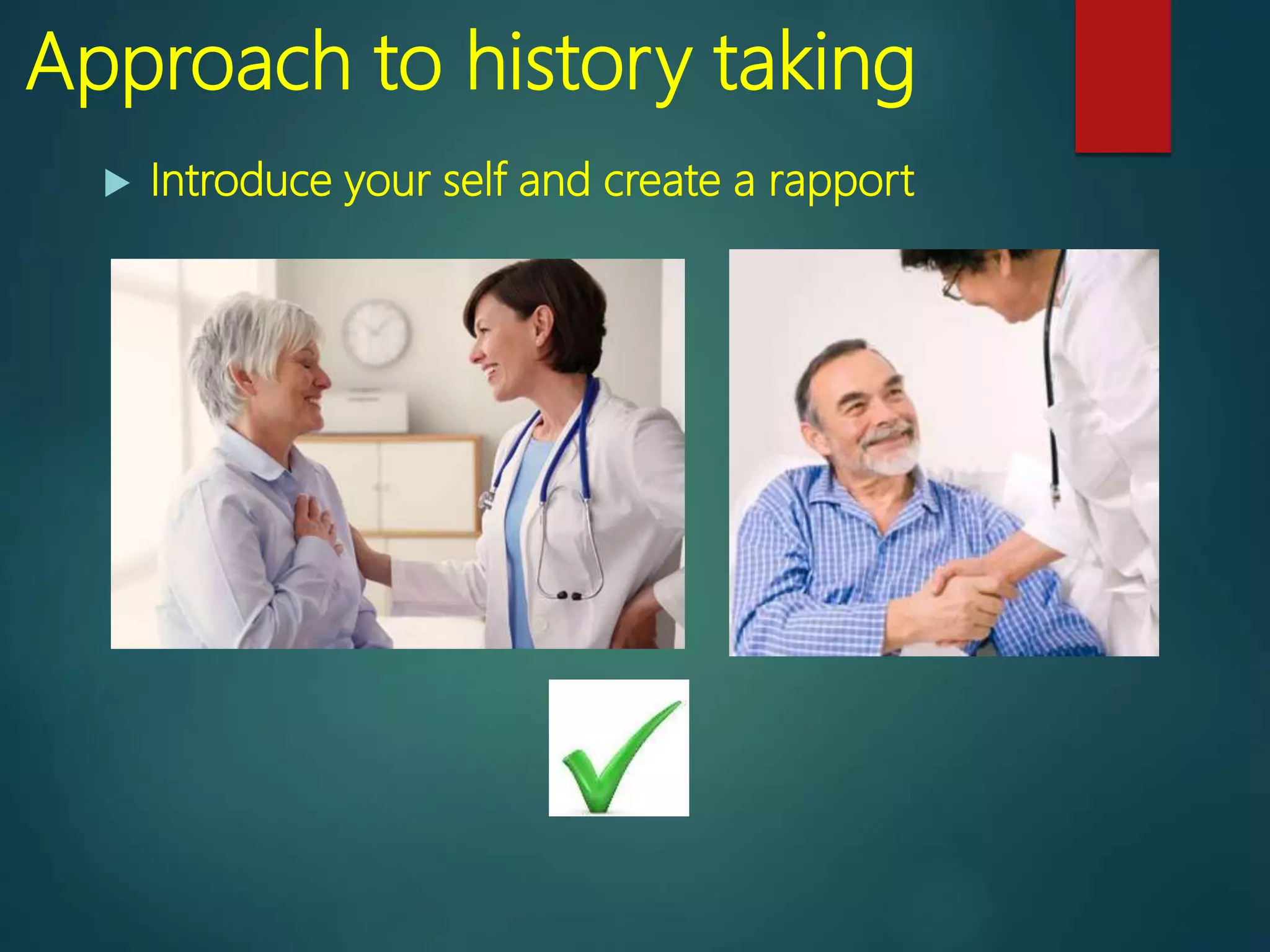 History taking | PPTX