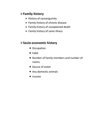 History Taking | PDF