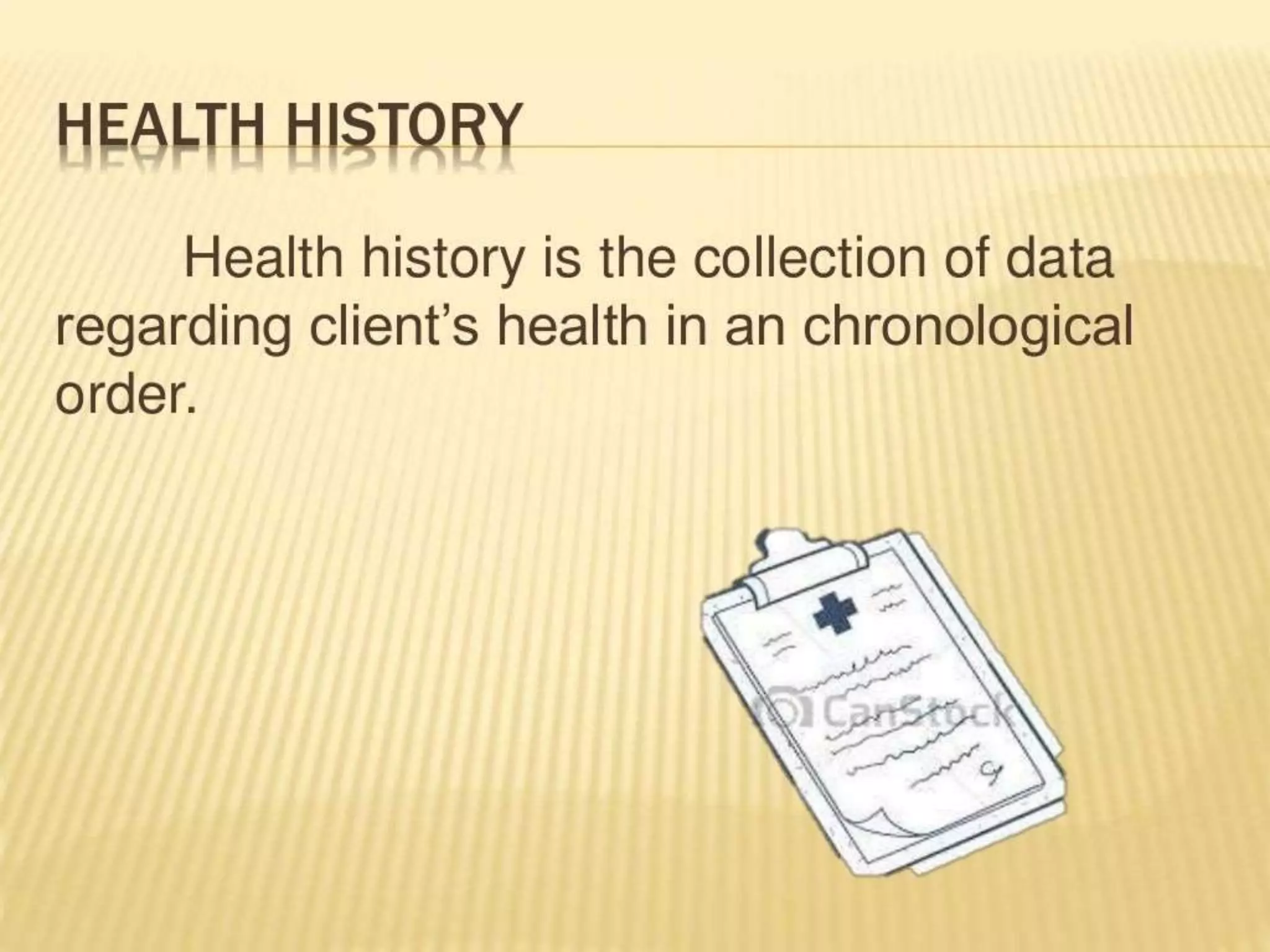 HISTORY TAKING. | PPT | Free Download