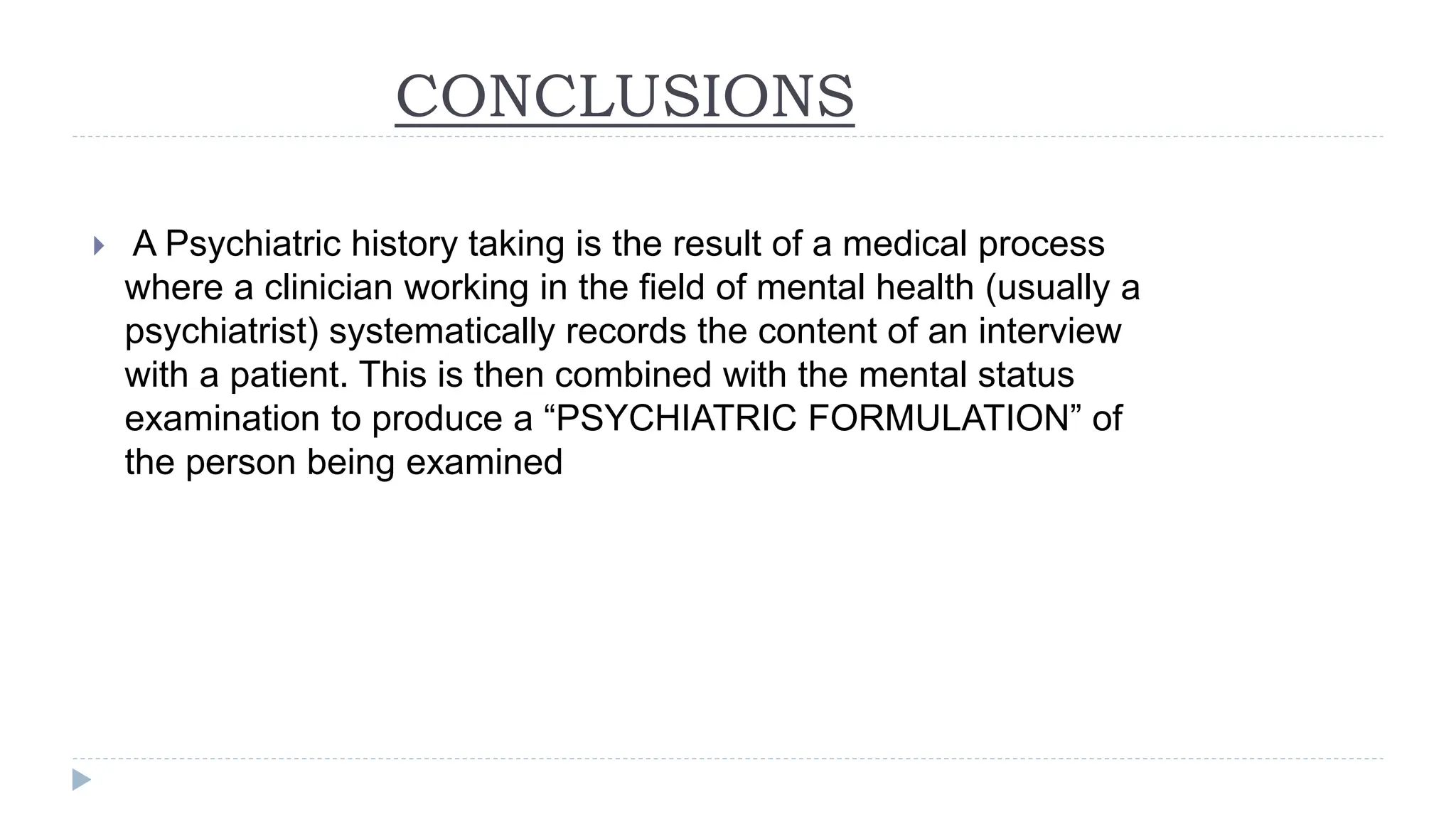 HISTORY TAKING.pptx for psychatric patient | PPTX