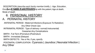 HISTORY TAKING.pptx for psychatric patient | PPTX