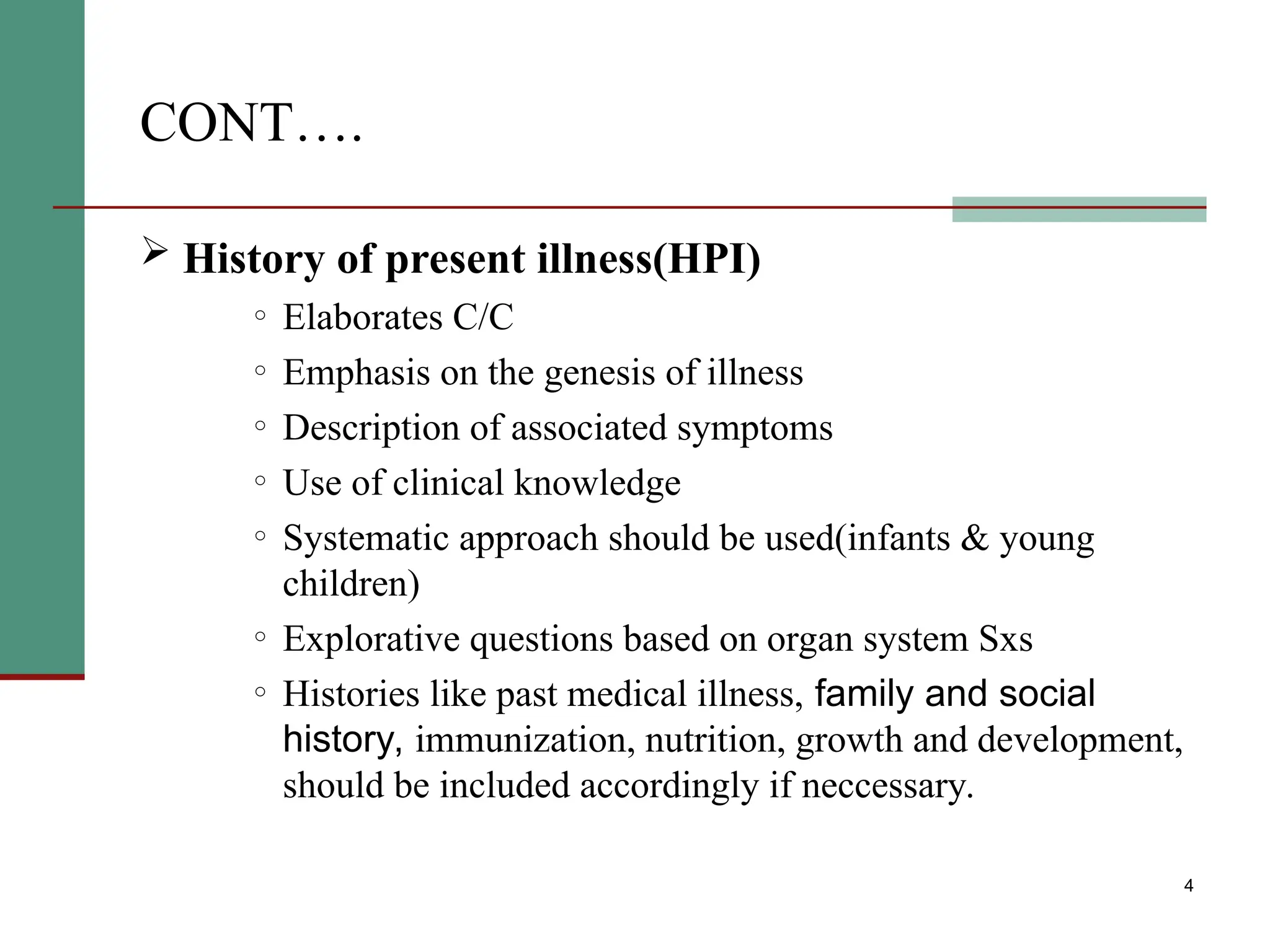 history taking physical examination pptt | PPT