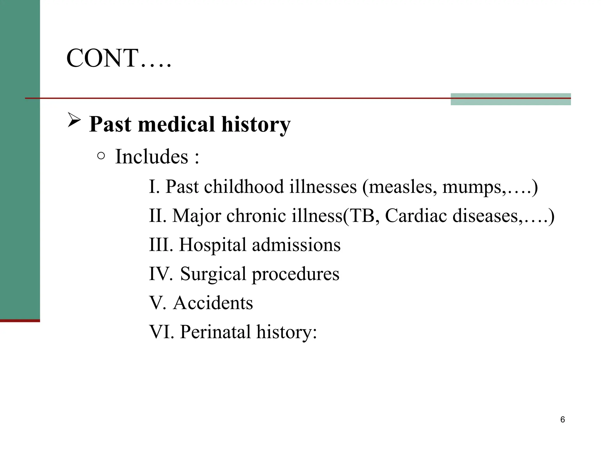 history taking physical examination pptt | PPT