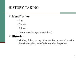 history taking physical examination pptt | PPT