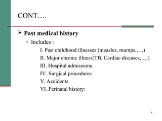 history taking physical examination pptt | PPT