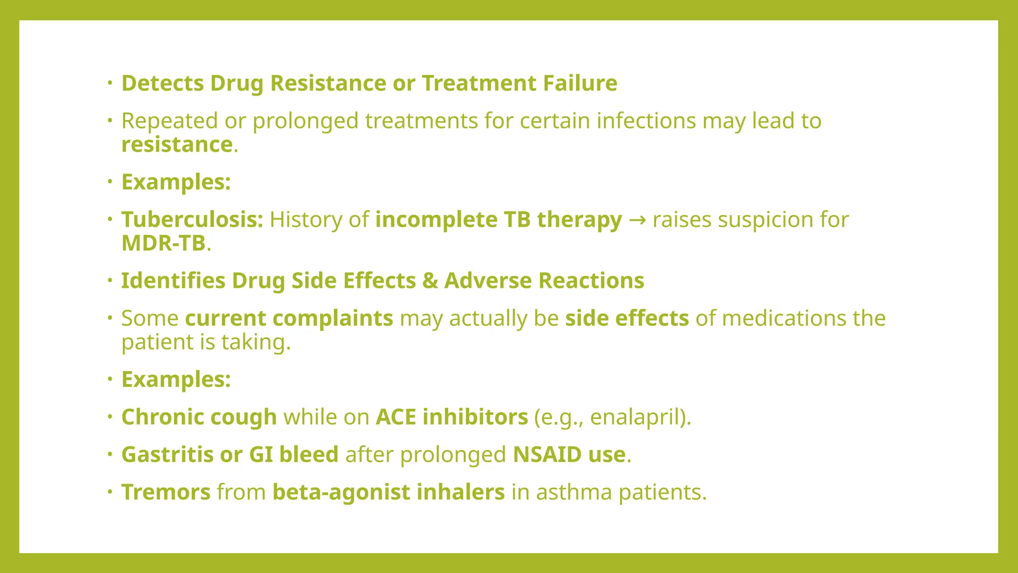 HISTORY TAKING- PG IMPORTANCE clinicalss | PPTX