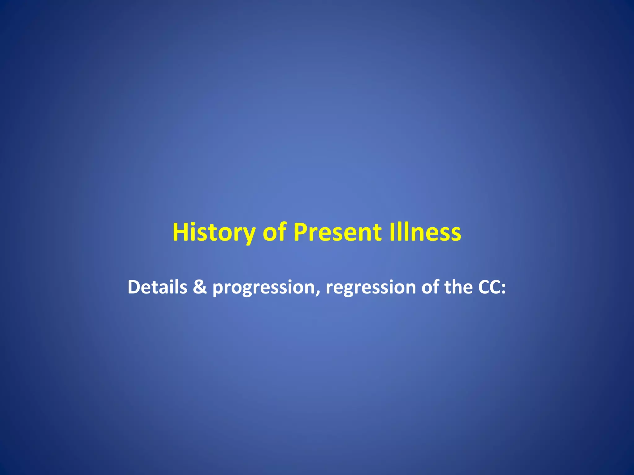 Ophthalmic history taking | PPT