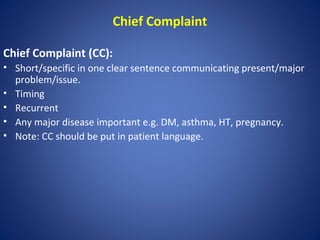 Ophthalmic history taking | PPT