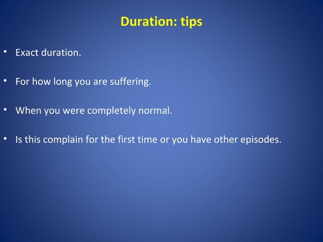 Ophthalmic history taking | PPT