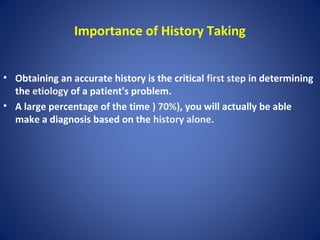 Ophthalmic history taking | PPT