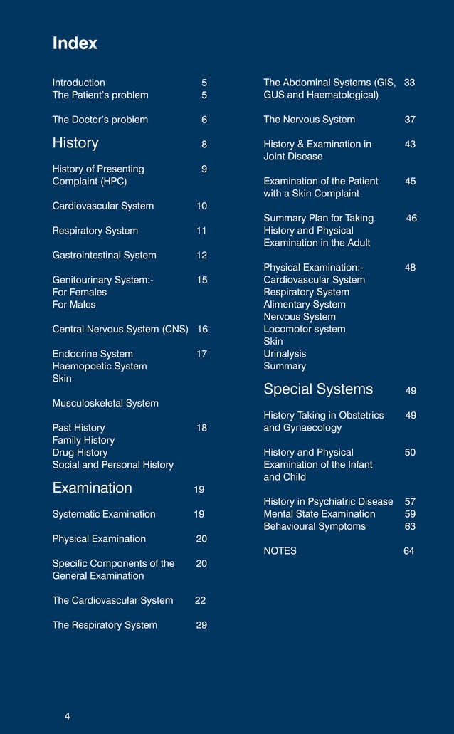 History taking a complete guide for all systems (clinical history ...