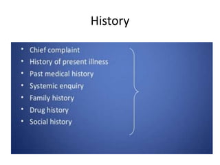History taking and case examination OF EYE | PPTX