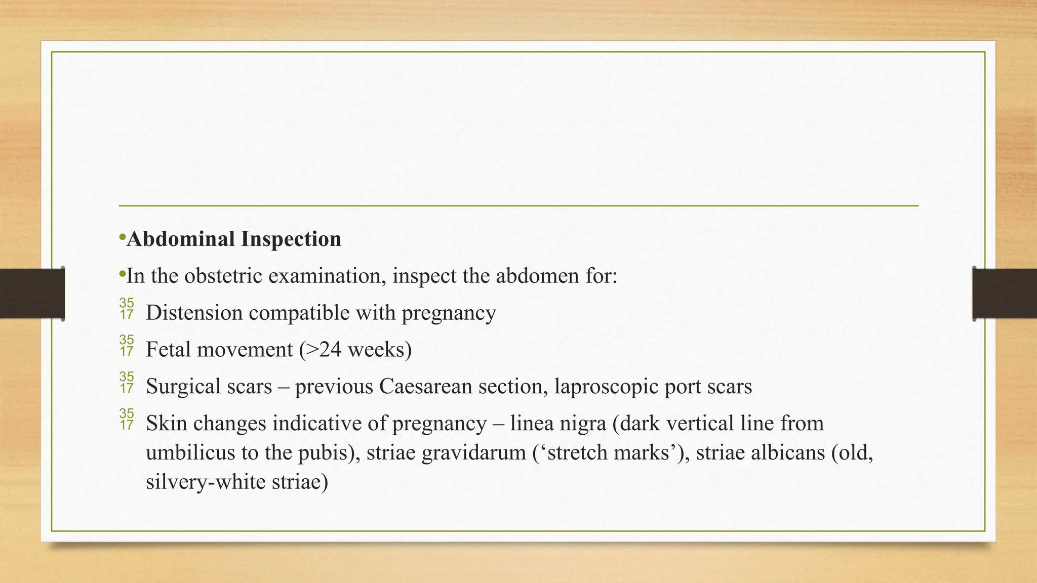 HIstory taking and Examinations for obtetric | PPTX