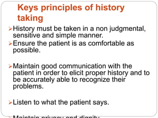 History taking and examination procedures for contact lens | PPTX