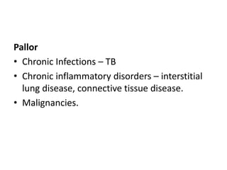 History taking and general examination of respiratory system | PPTX