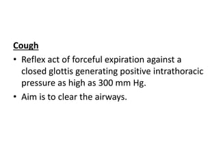History taking and general examination of respiratory system | PPTX