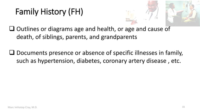 History Taking and Physical Examination- An Overview | PDF