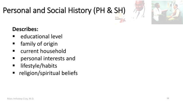 History Taking and Physical Examination- An Overview | PDF