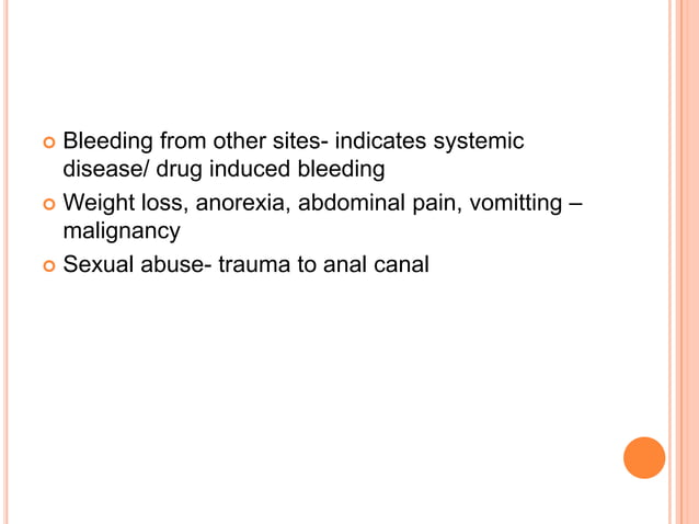 History taking and physical examination for lower gastro intestinal ...