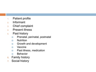 History taking-and-physical-examination-in-newborn-and 11072011 | PPTX