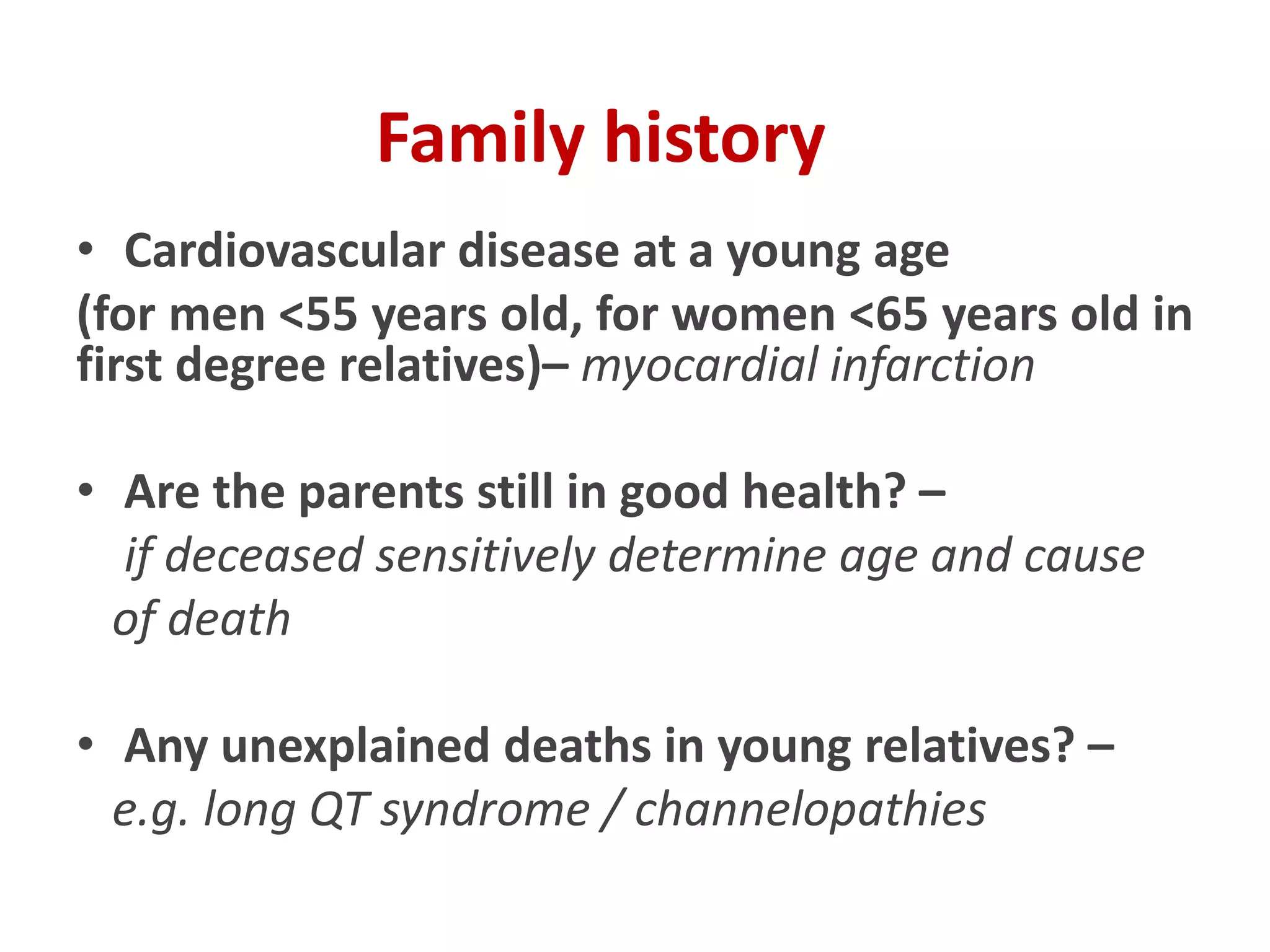 History Taking and Physical Examination of Cardiovascular System-The ...