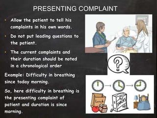 History taking by dr meghanath | PPT