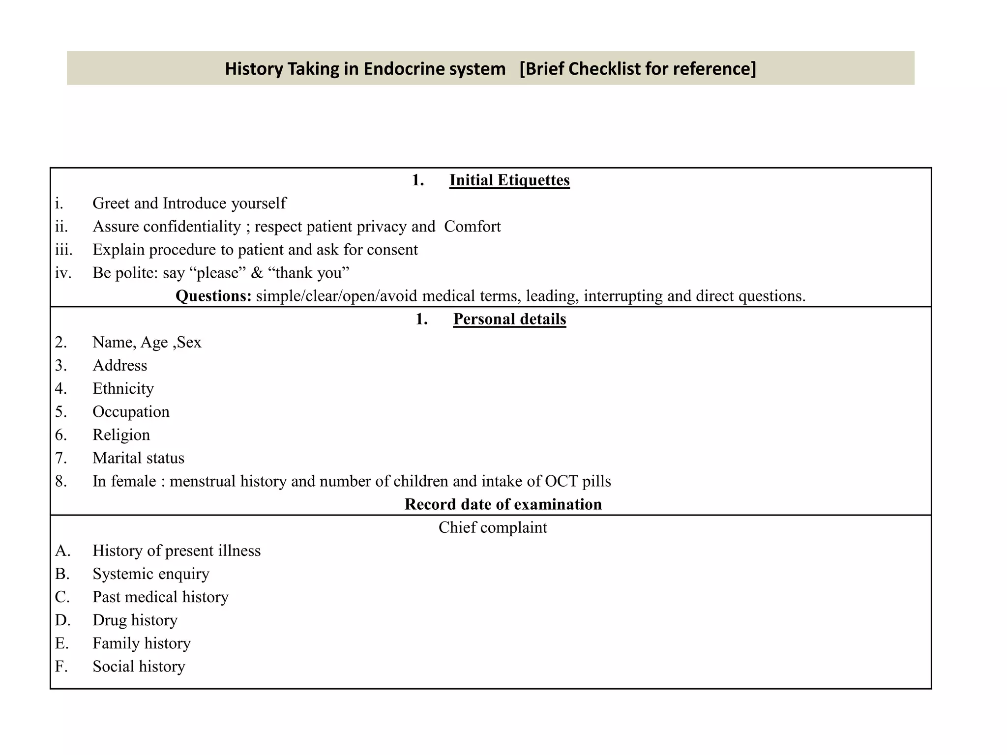 history taking Clinical assessment of endocrine system 2022.pdf