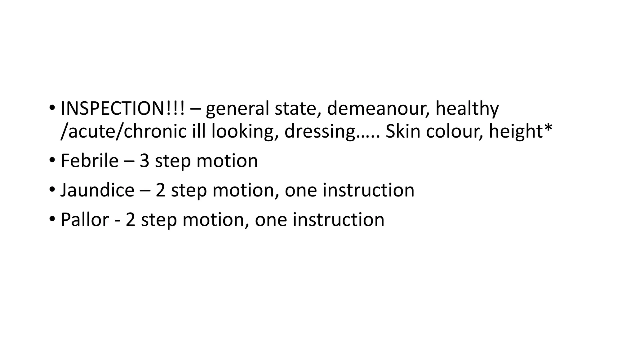 History taking & examination in obstetrics | PPTX